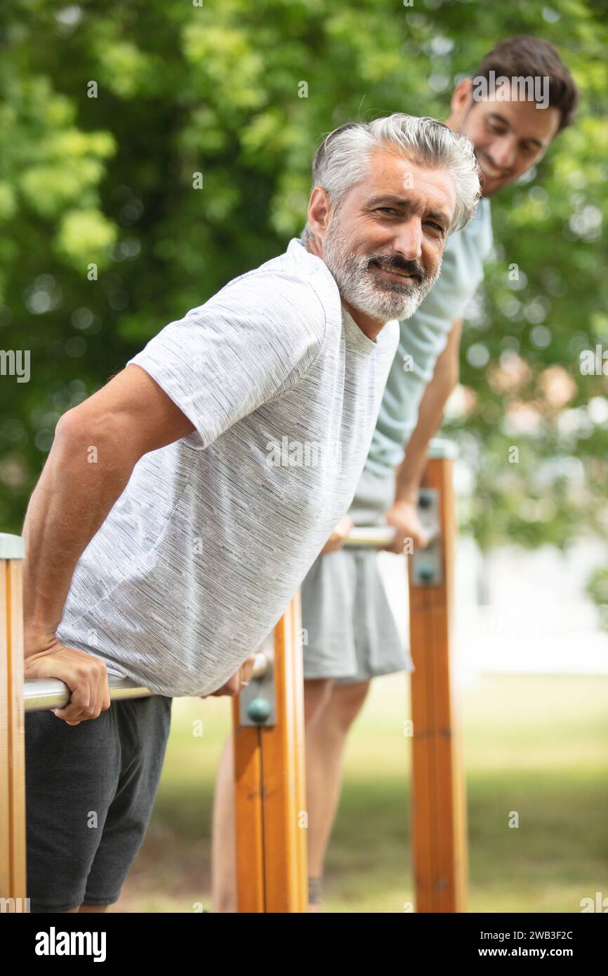Monkey bars low angle hi-res stock photography and images - Alamy