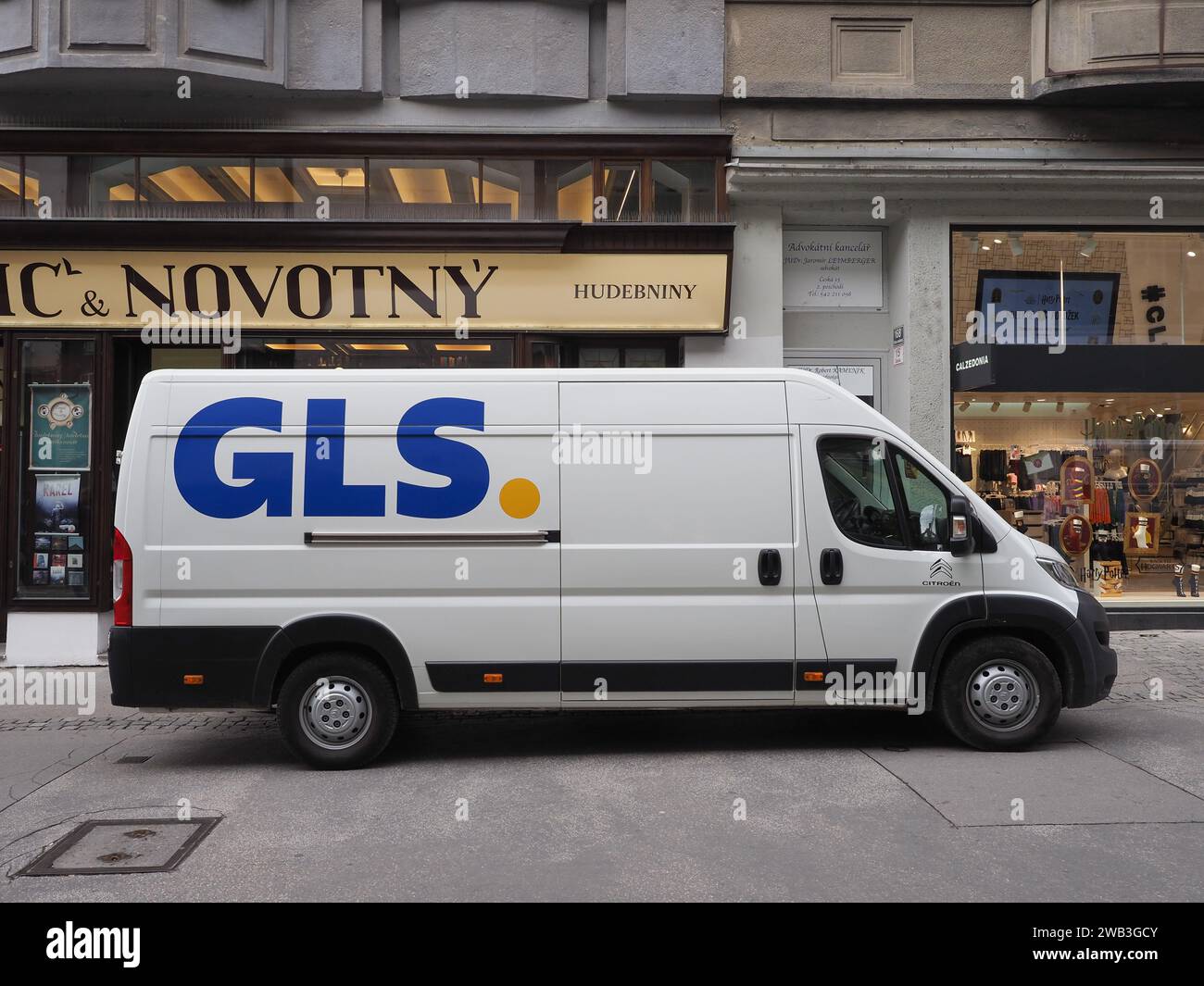 BRNO, CZECH REPUBLIC - CIRCA SEPTEMBER 2022: GLS Courier Van Stock ...