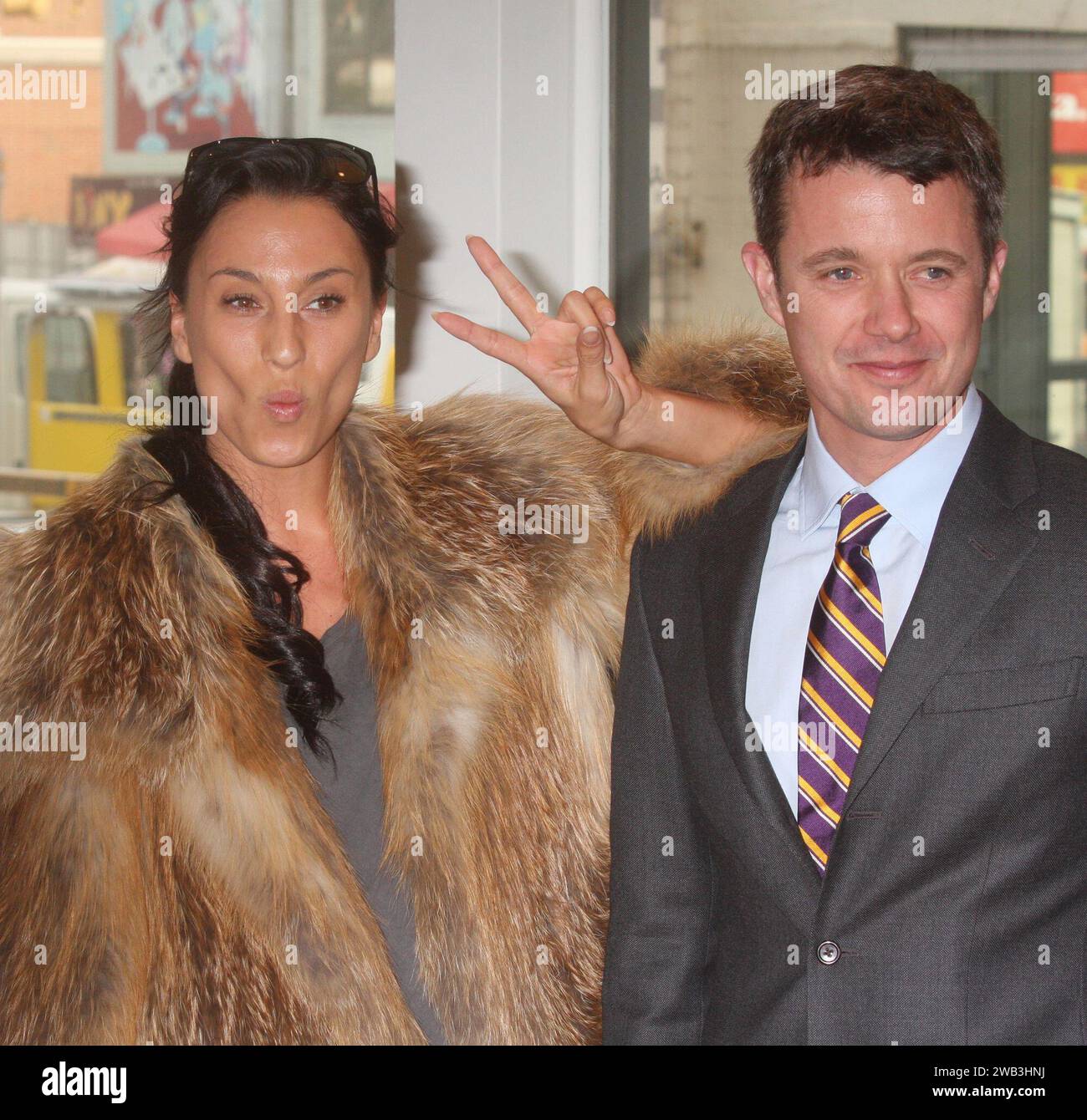TRH Crown Prince Frederik of Denmark with Danish singer Medina Danielle ...