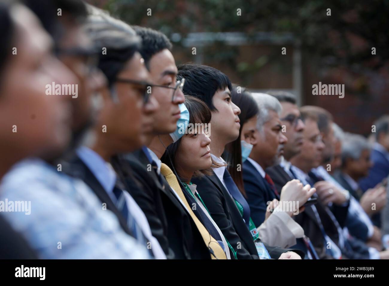 Dhaka, Bangladesh - January 08, 2024: Prime Minister Sheikh Hasina ...