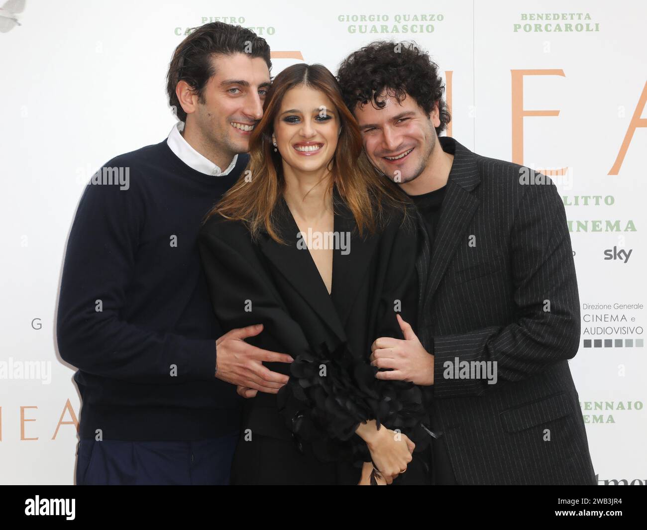 Rome, Italy. 08th Jan, 2024. Rome, Hotel De la Ville, photocall film ...