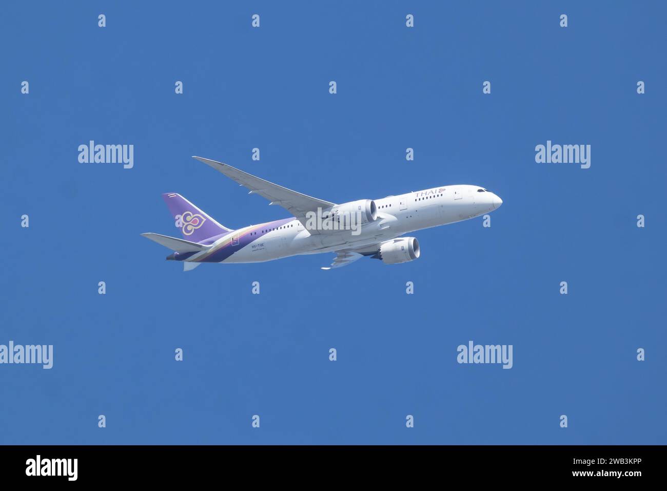 Chiangmai, Thailand - November 1 2023: Boeing 787-8 HS-TQE of Thai ...