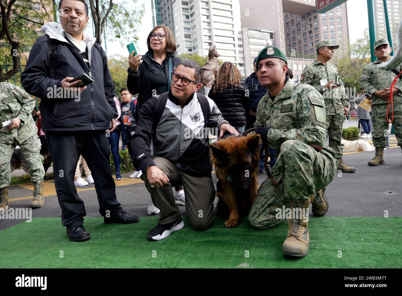Non Exclusive: January 7, 2024, Mexico City, Mexico: Mexican Army ...