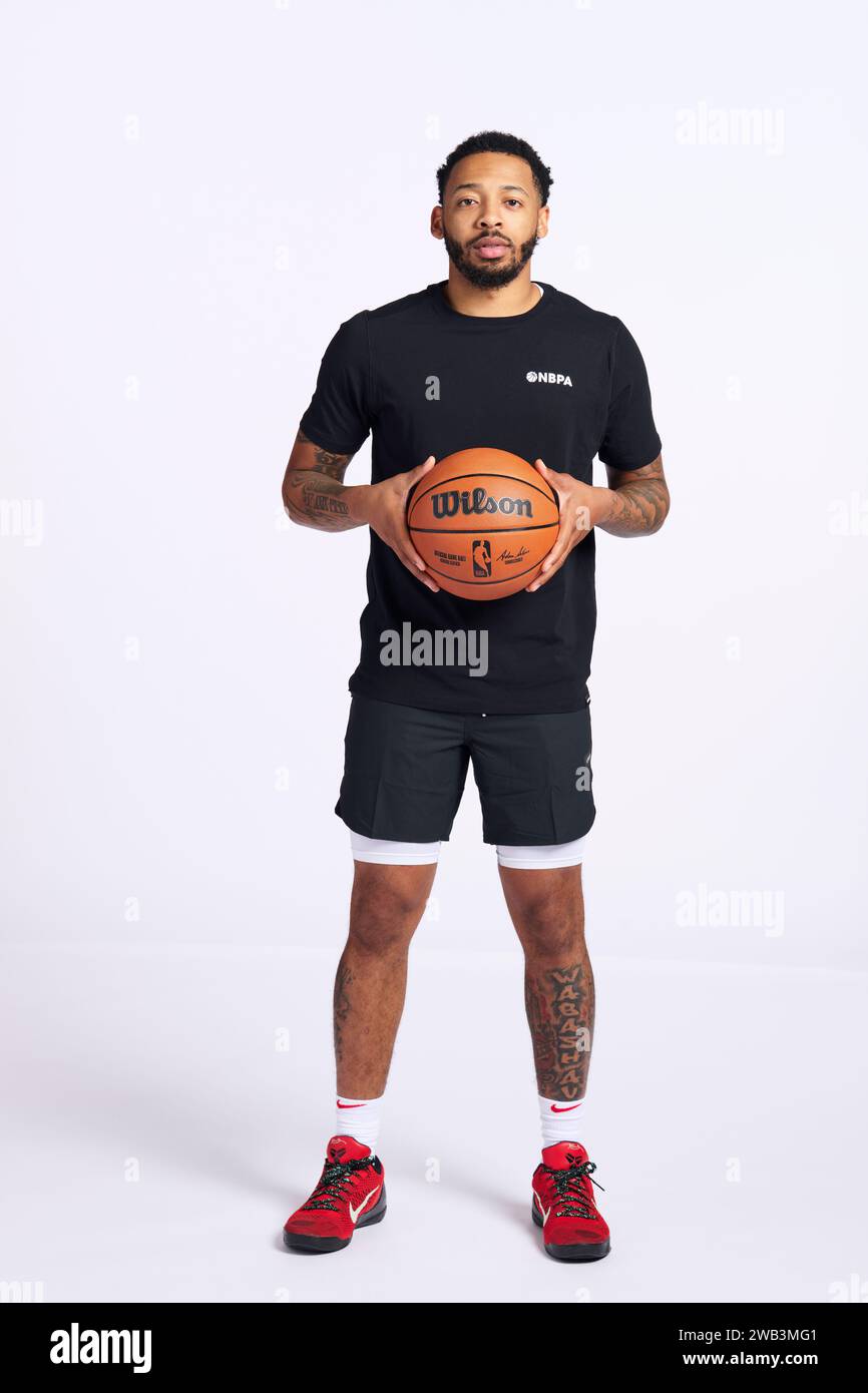 Carlik Jones poses for a portrait on October 2, 2023 in Chicago ...