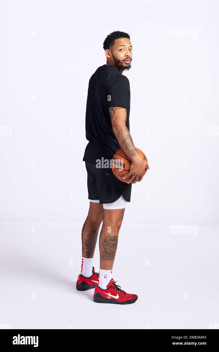 Carlik Jones poses for a portrait on October 2, 2023 in Chicago ...