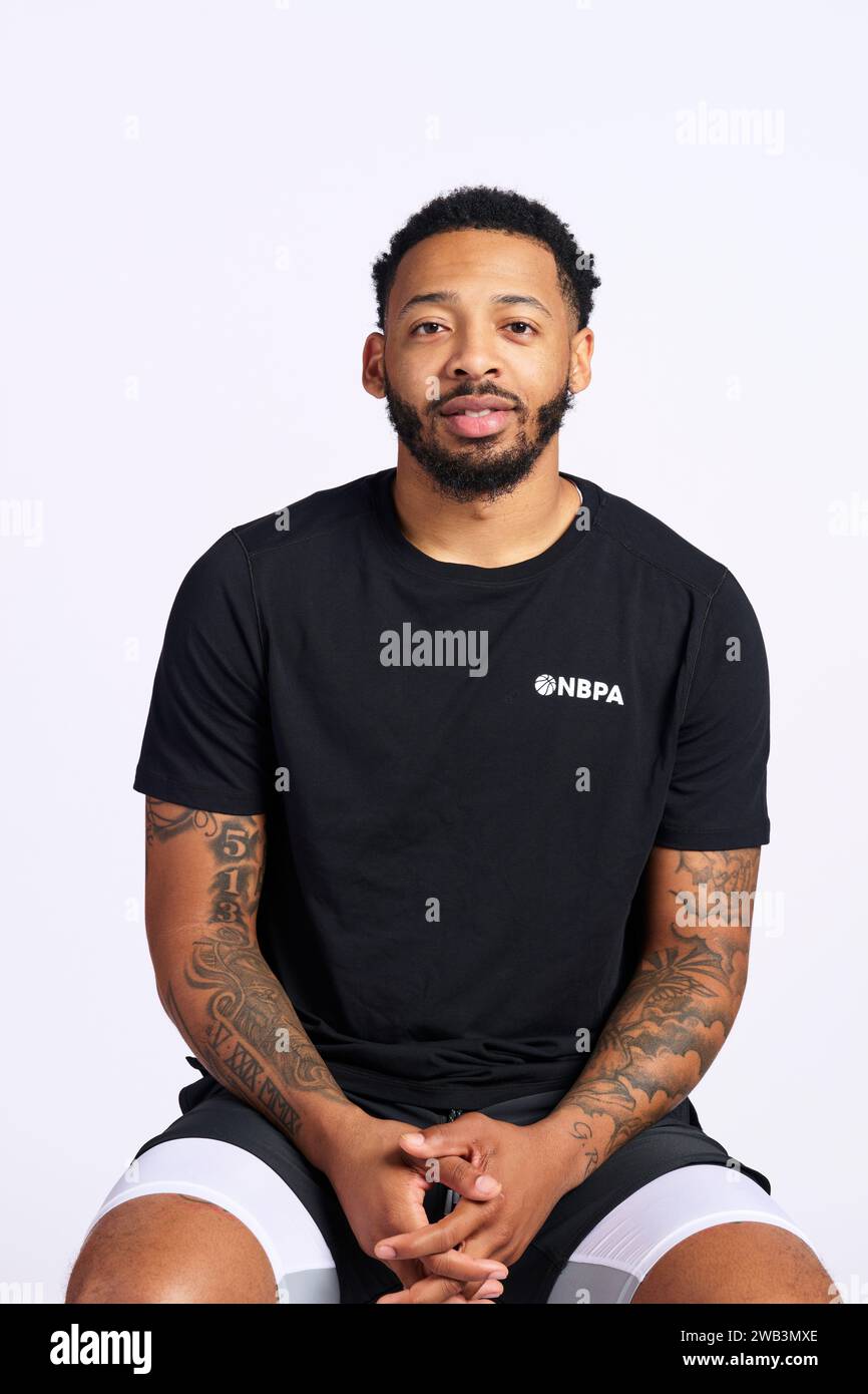 Carlik Jones poses for a portrait on October 2, 2023 in Chicago ...