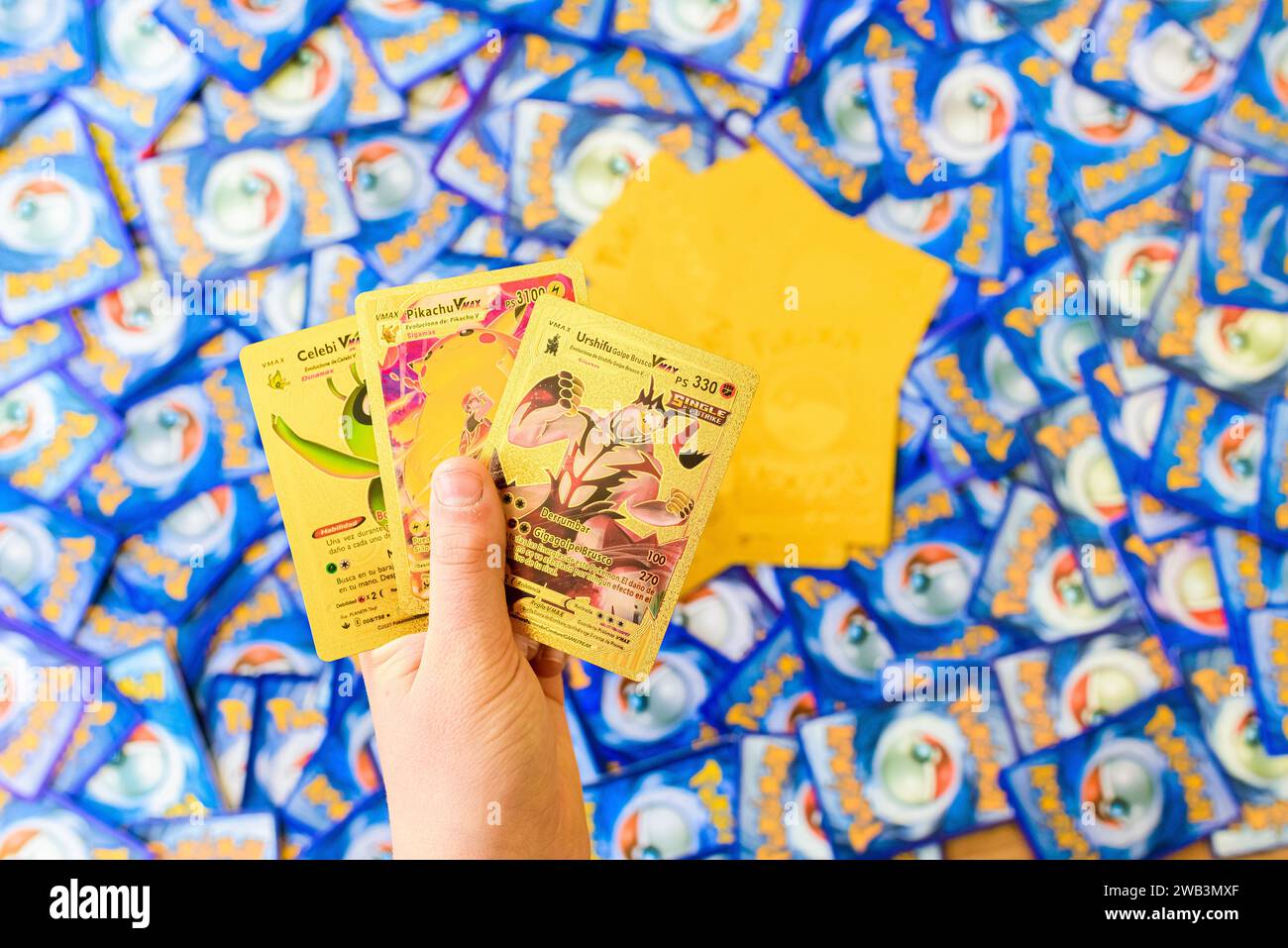Pokemon cards collection hi-res stock photography and images - Alamy