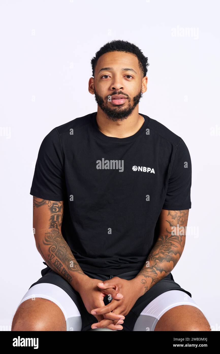 Carlik Jones poses for a portrait on October 2, 2023 in Chicago ...