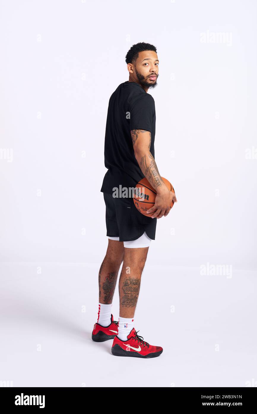 Carlik Jones poses for a portrait on October 2, 2023 in Chicago ...