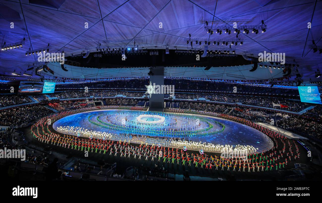 FEB 4, 2022 - Beijing, China: End of the Opening Ceremony of the ...