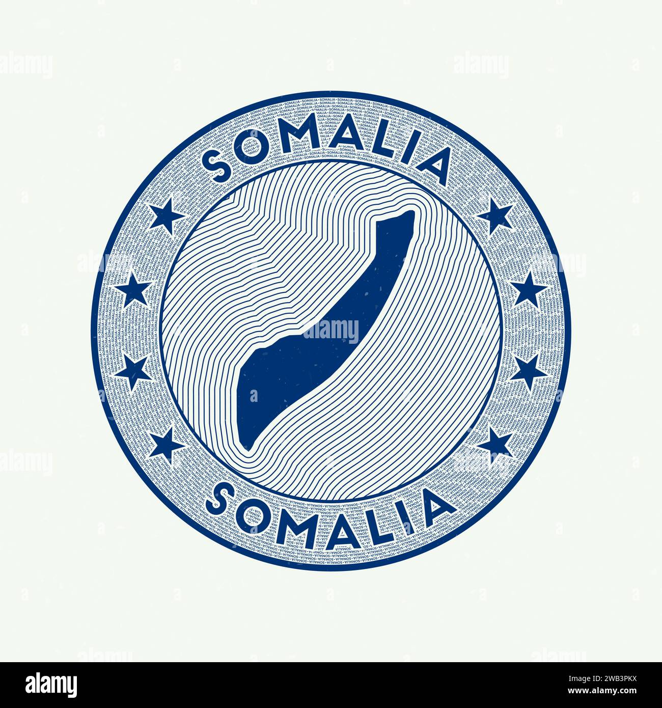 Somali vector outline map hi-res stock photography and images - Alamy