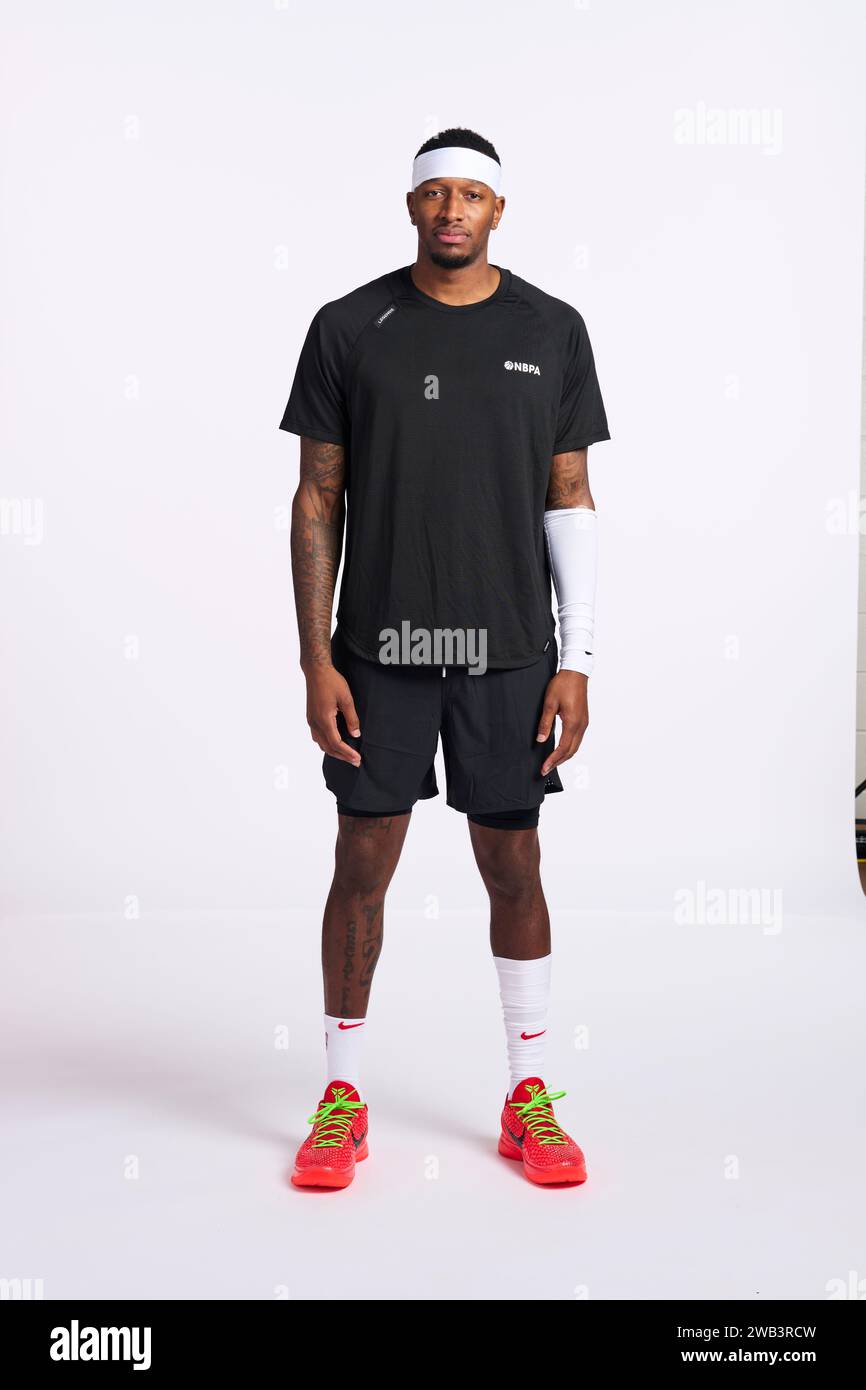 Torrey Craig poses for a portrait on October 2, 2023 in Chicago ...
