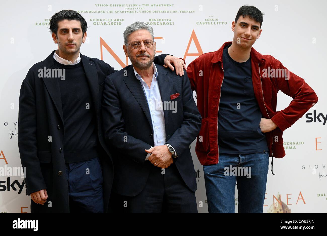 January 8, 2024, ROME, ITALY: Italian director and actor Pietro ...