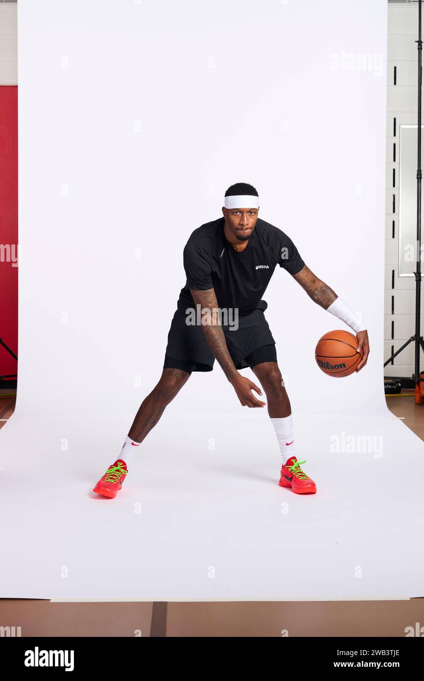Torrey Craig poses for a portrait on October 2, 2023 in Chicago ...