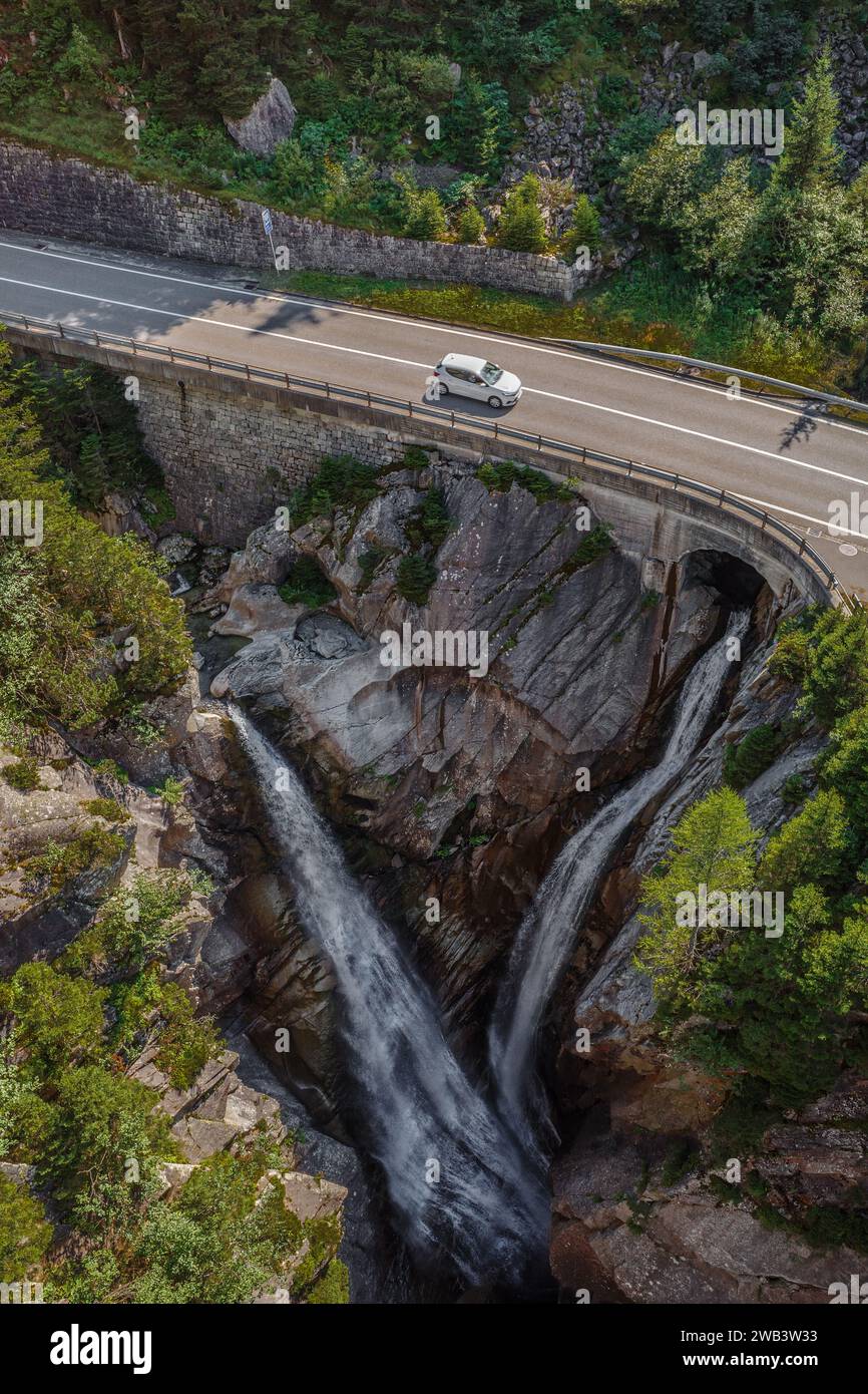 Merging of waterfalls hi-res stock photography and images - Alamy