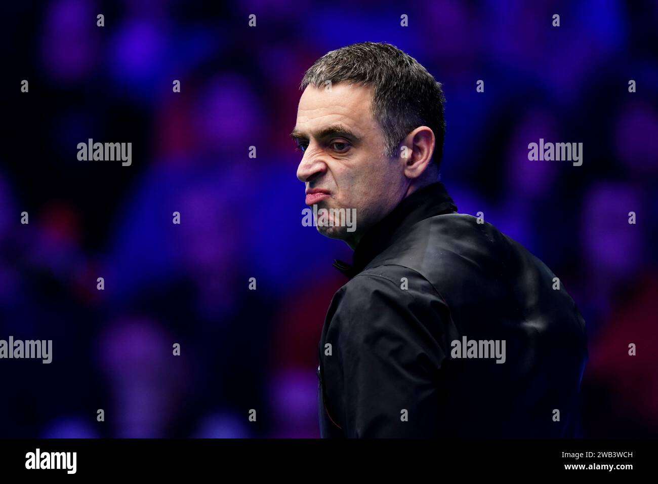 Ronnie O’Sullivan during his match against Ding Junhui on day two of ... Ronnie O’Sullivan during his match against Ding Junhui on day two of ...