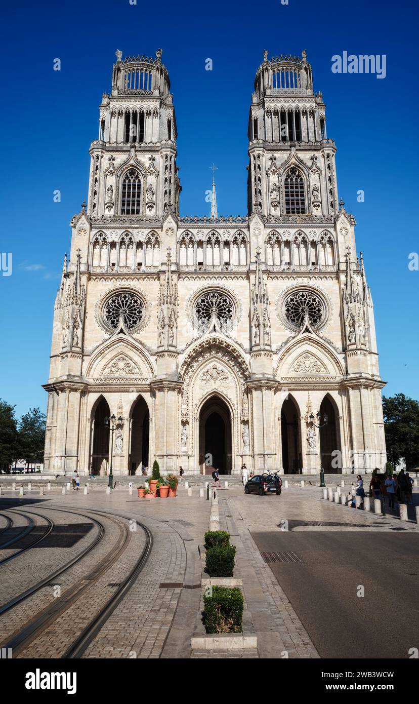 Exterior cathedral of sainte croix orleans hi-res stock photography and ...