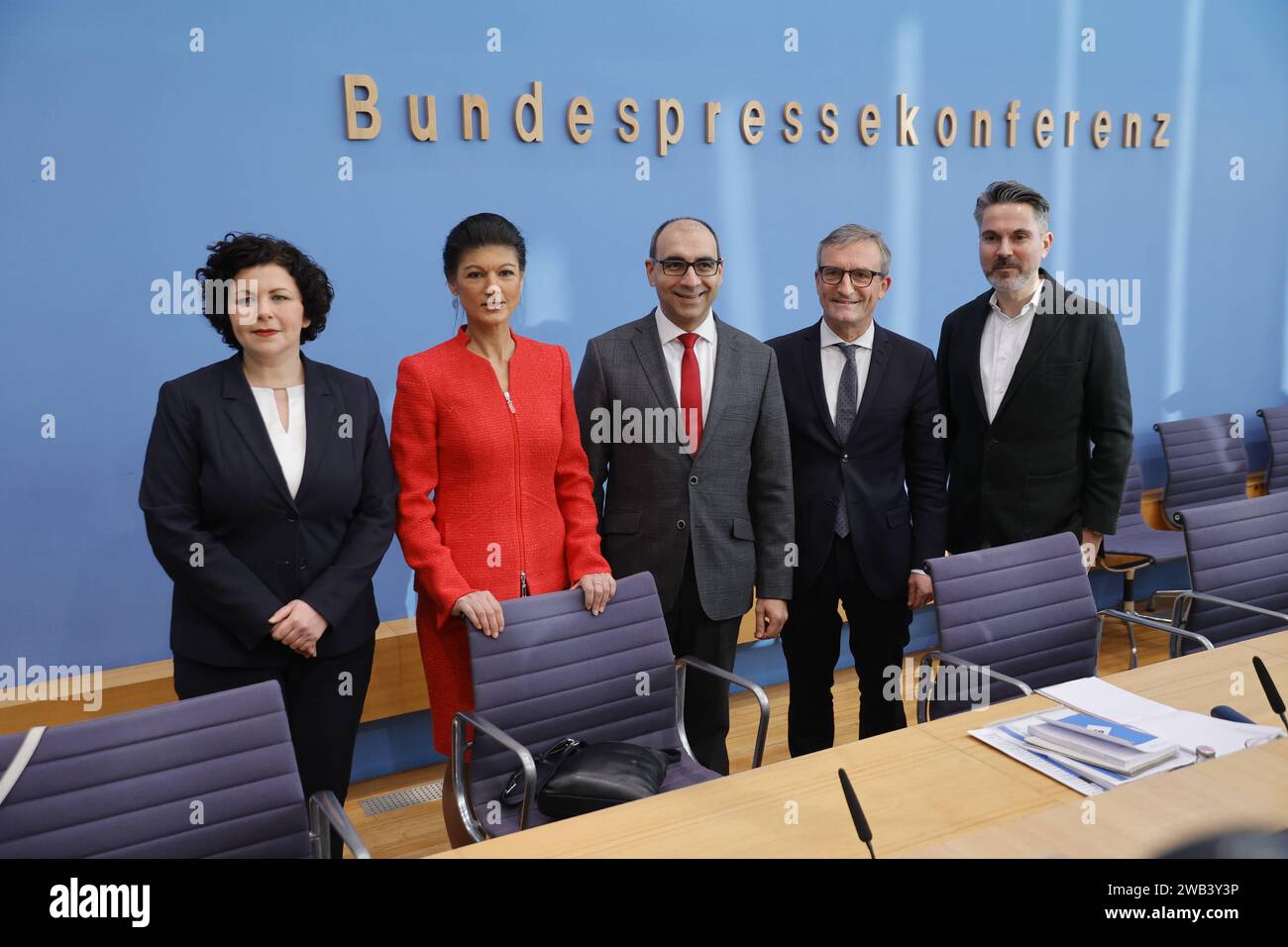 Amira Mohamed Ali, MdB, Dr. Sahra Wagenknecht, MdB, Prof. Dr. Shervin ...