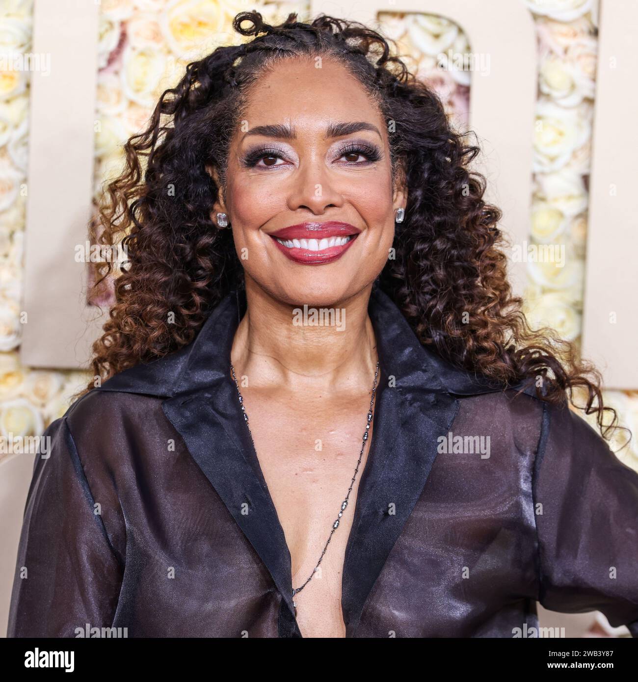 BEVERLY HILLS, LOS ANGELES, CALIFORNIA, USA - JANUARY 07: Gina Torres ...