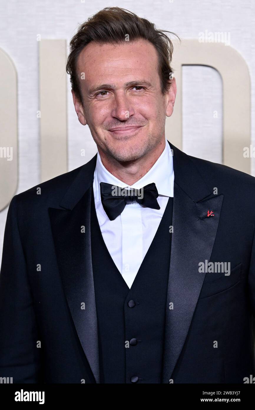 Jason Segel bei der Verleihung der 81. Golden Globe Awards im Beverly ...
