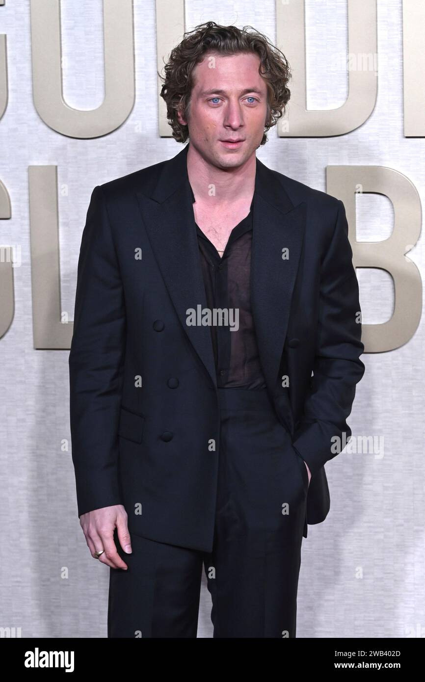 Jeremy Allen White bei der Verleihung der 81. Golden Globe Awards im ...