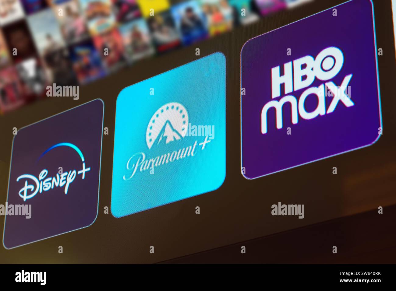 Disney logo 2024 hi-res stock photography and images - Alamy