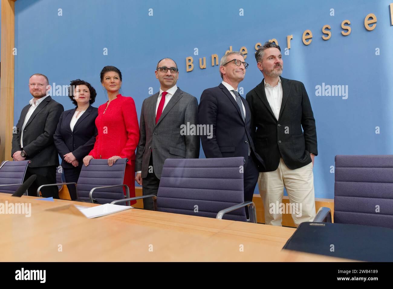 Partei Bündnis Sahra Wagenknecht gegründet 2024-01-08 - Deutschland ...