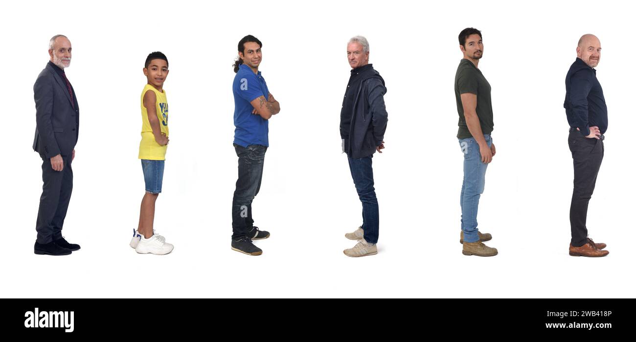 Large group men posing camera hi-res stock photography and images - Alamy