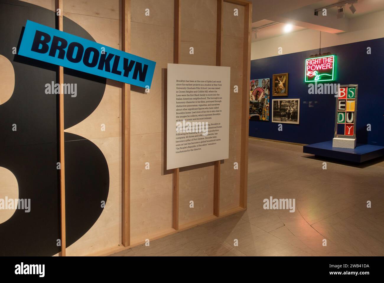 Spike Lee: Creative Sources installation of objects at the Brooklyn ...