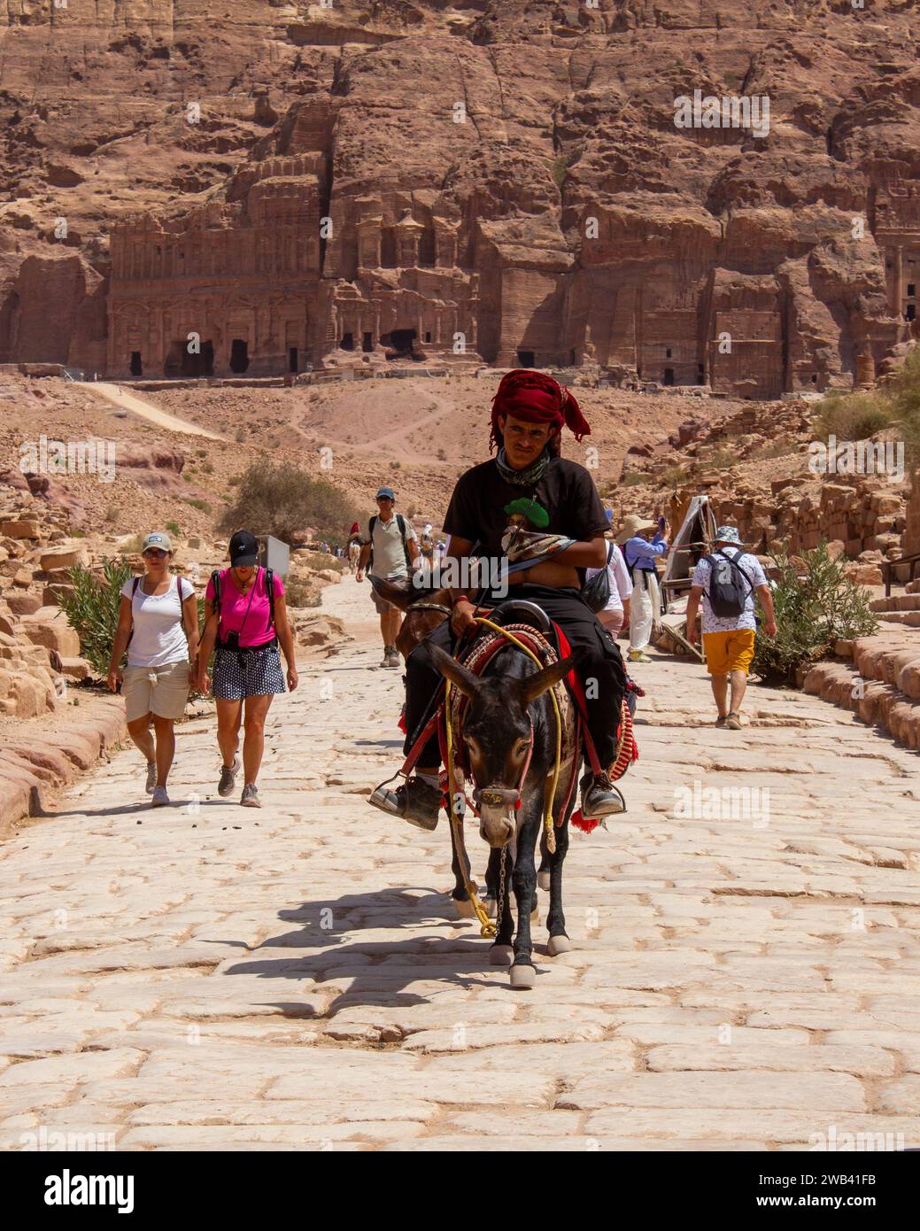 Man riding donkey hi-res stock photography and images - Alamy