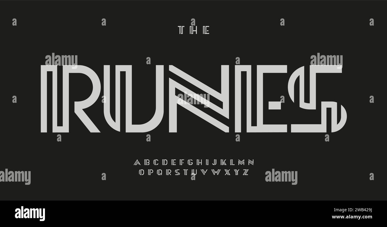 Monolithic text Stock Vector Images - Alamy