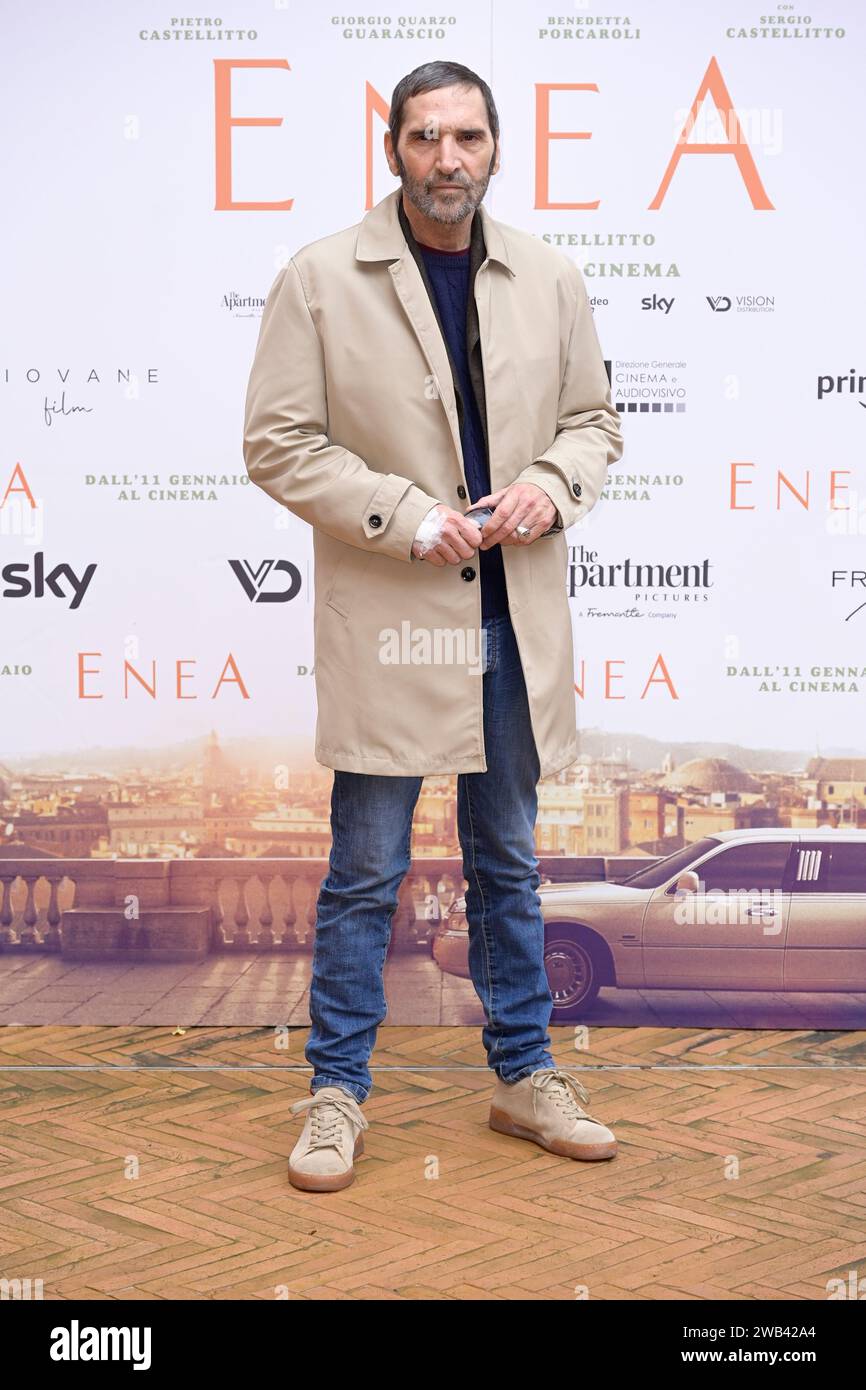Rome, Italy. 08th Jan, 2024. Adamo Dionisi attends the photocall of ...