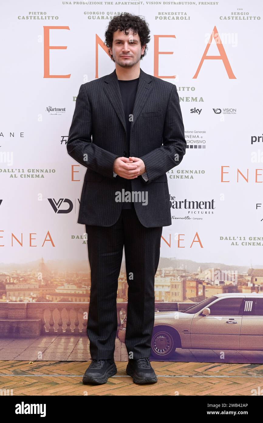 Rome, Italy. 08th Jan, 2024. Giorgio Quarzo Guarascio attends the ...