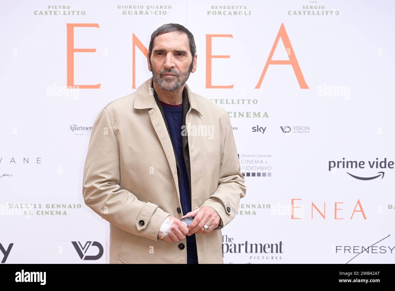 Rome, Italy. 08th Jan, 2024. Adamo Dionisi attends the photocall of ...