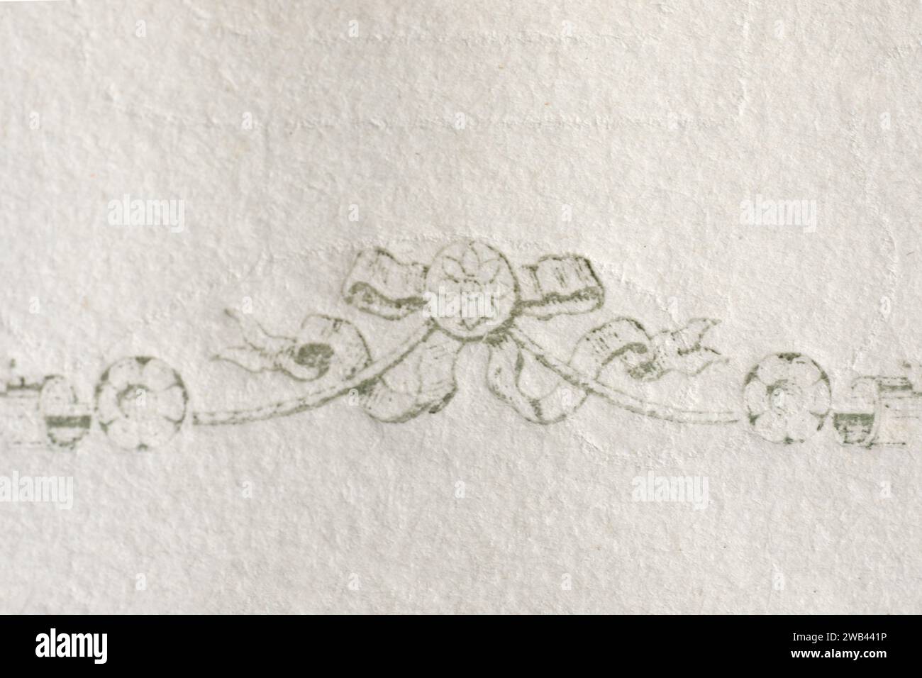 detail of a border in a paper Stock Photo - Alamy