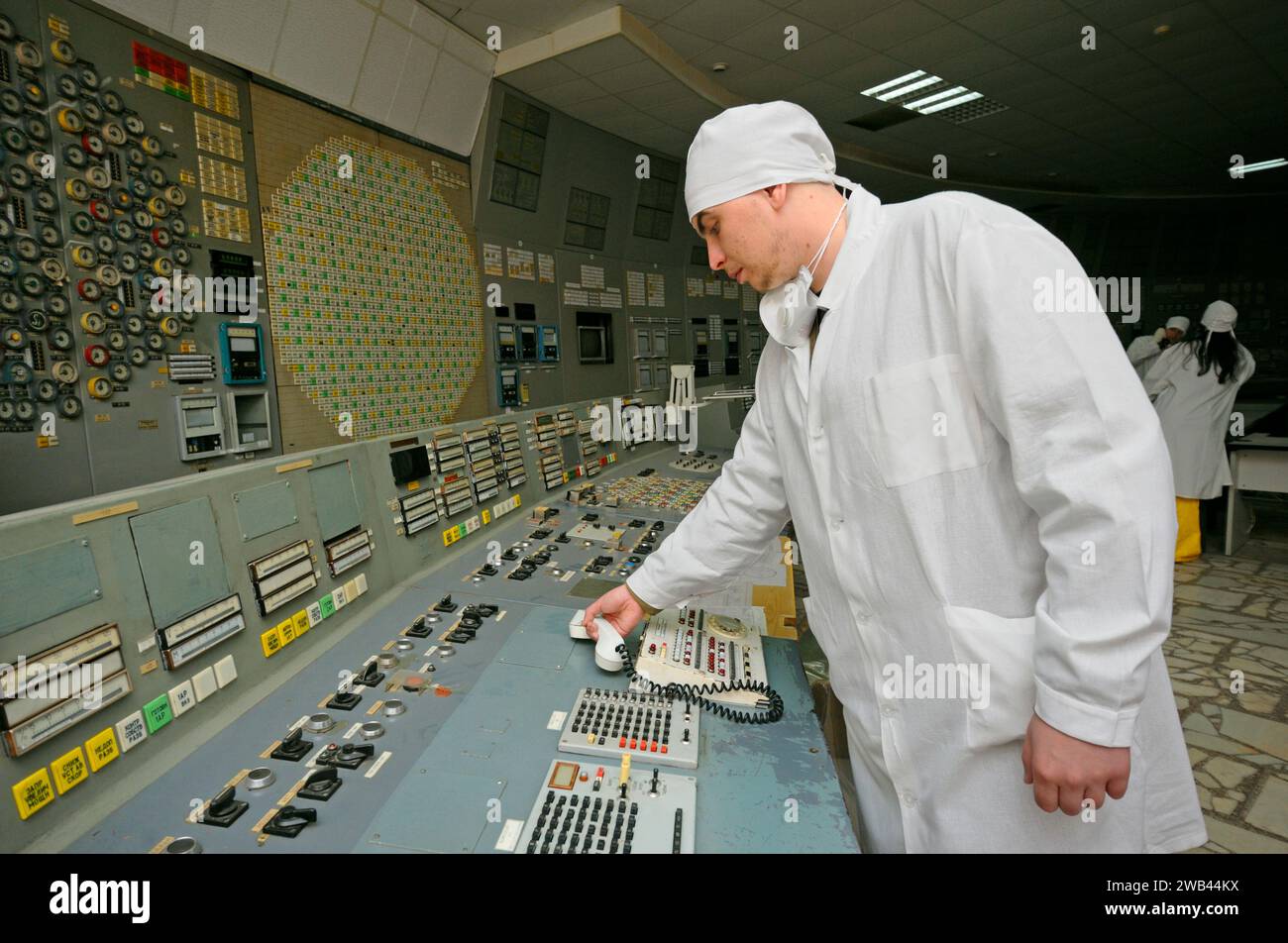 Nuclear power station control room hi-res stock photography and images ...