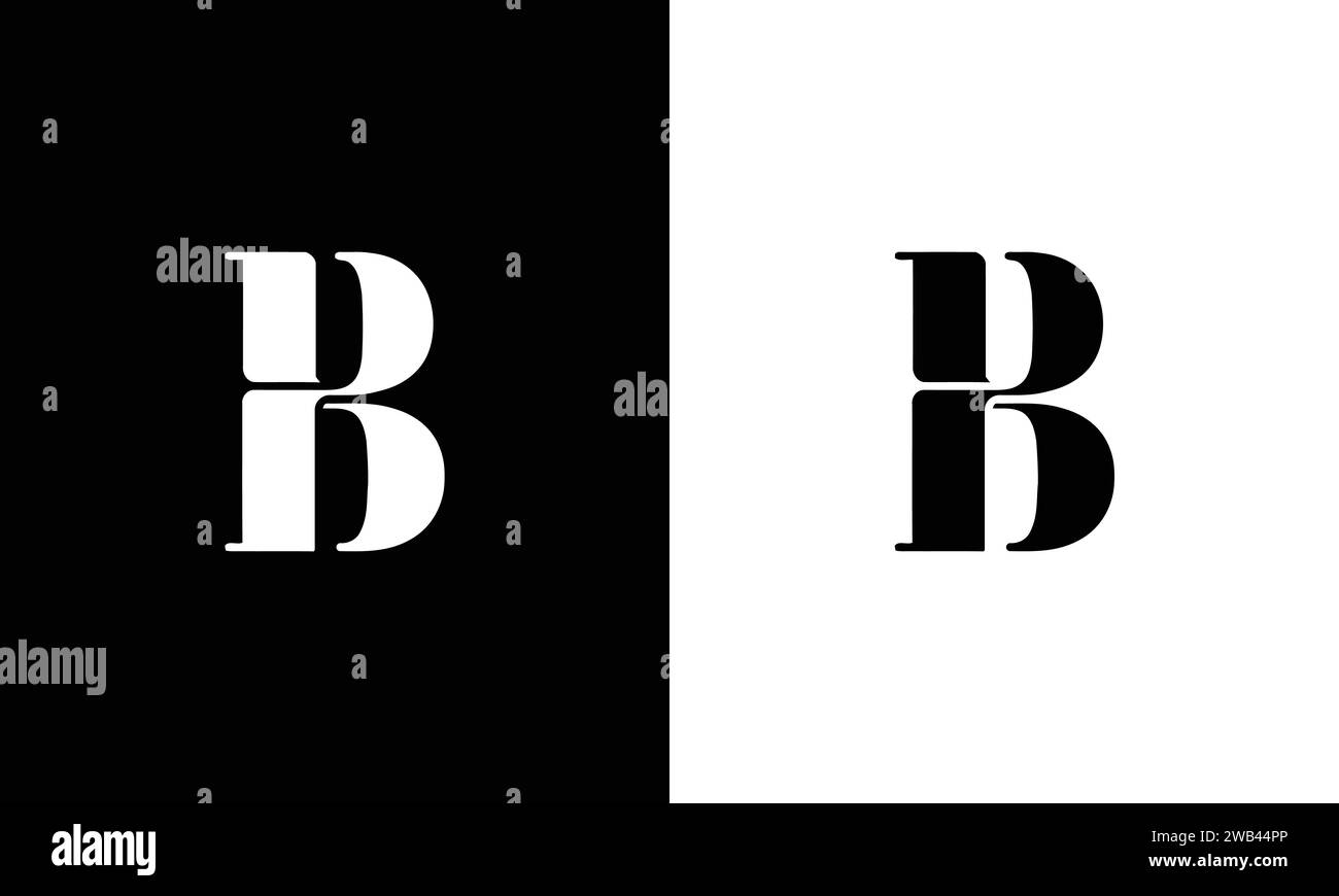 PB initial logo monogram designs modern vector templates Stock Vector ...