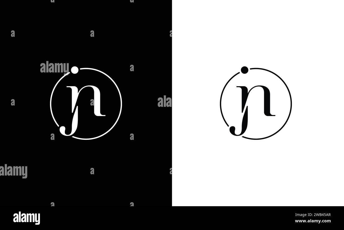 Jn tech logo Stock Vector Images - Alamy