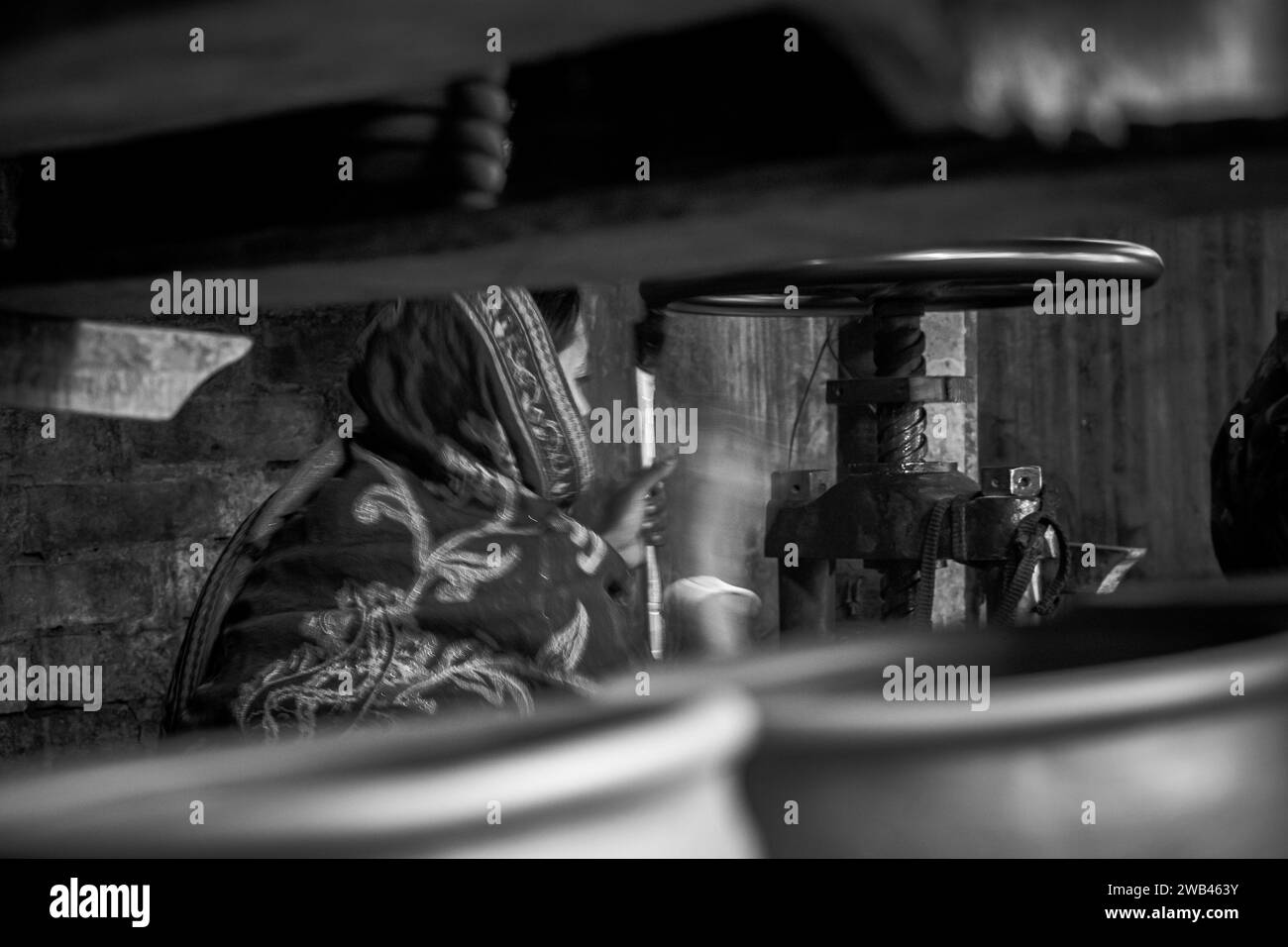 Glazing techniques Black and White Stock Photos & Images - Alamy