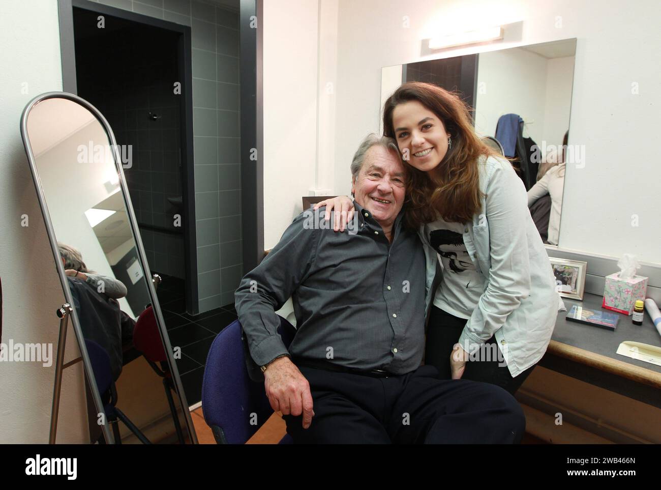 Anouchka et alain delon hi-res stock photography and images - Alamy