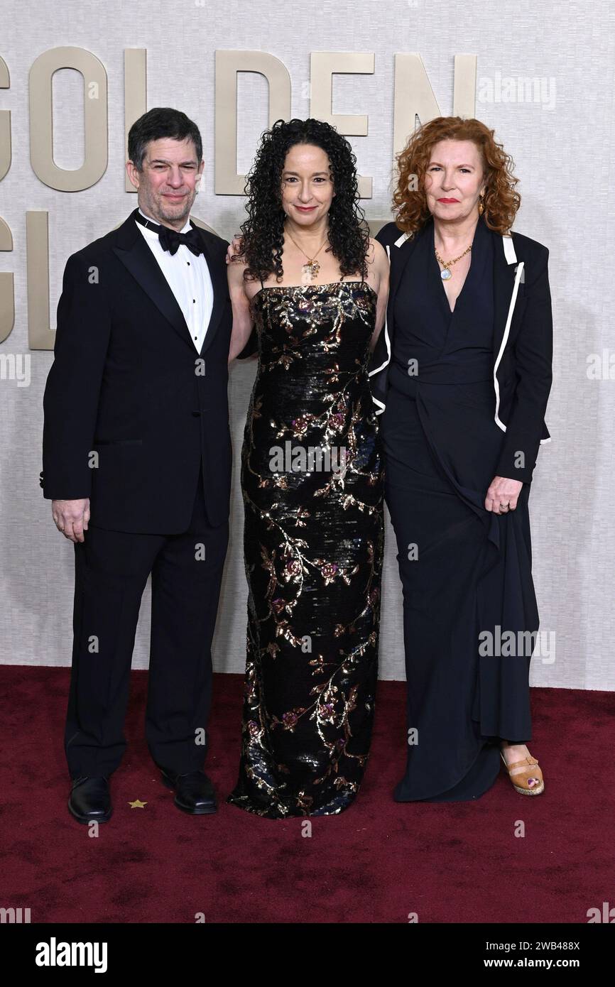 Michael Heller, Debora Cahn und Janice Williams bei der Verleihung der ...