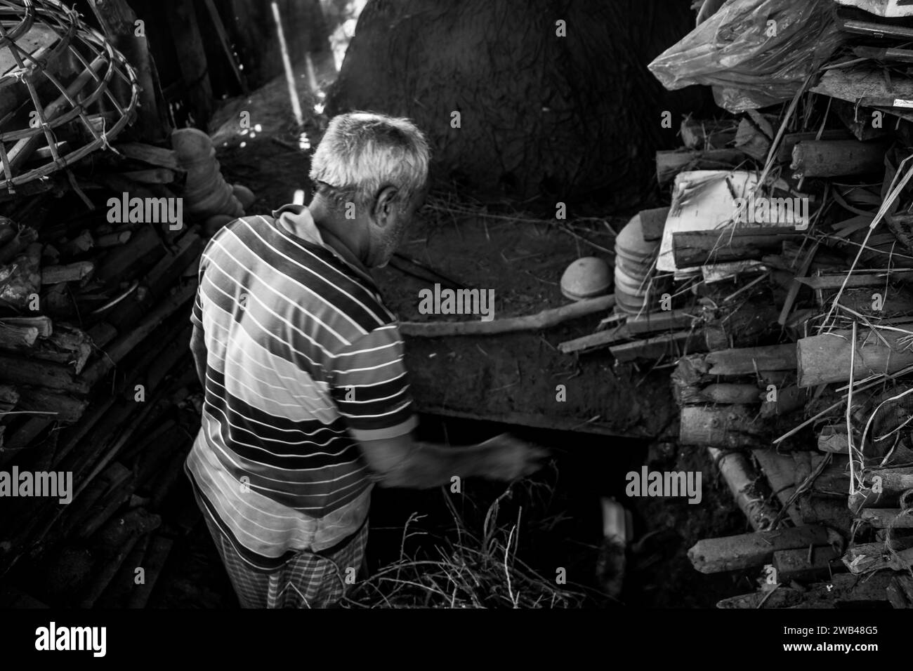 Glazing techniques Black and White Stock Photos & Images - Alamy