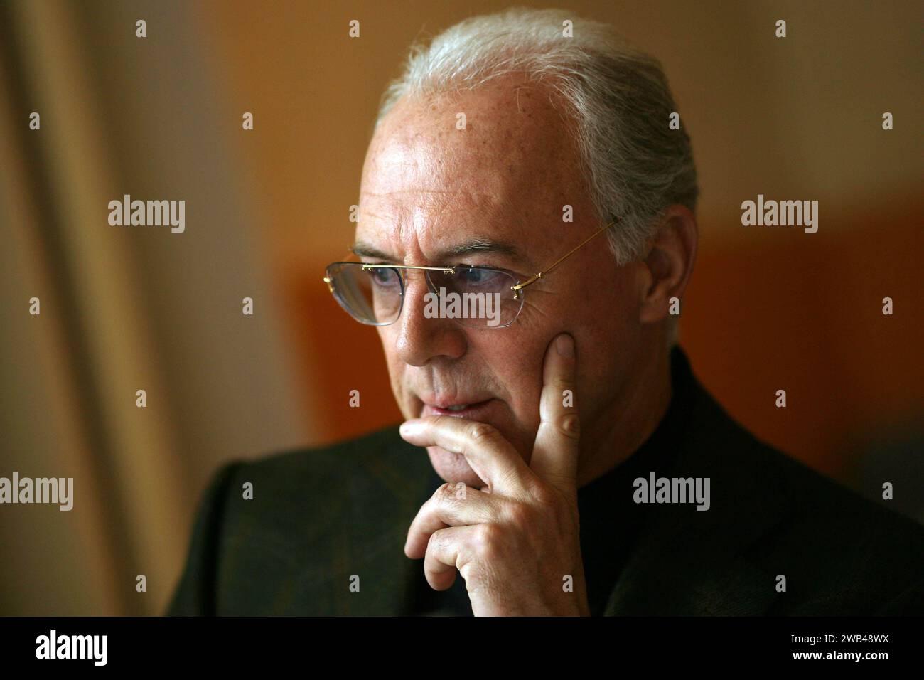 sam// Interview mit Franz Beckenbauer © diebilderwelt / Alamy Stock ...