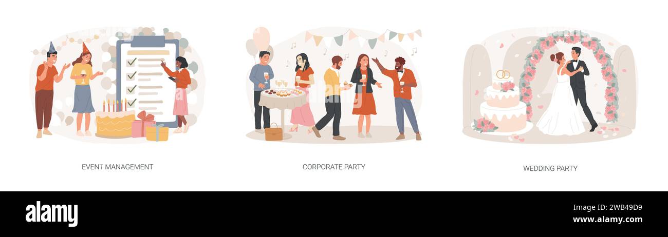 Wedding venue cartoon Stock Vector Images - Alamy