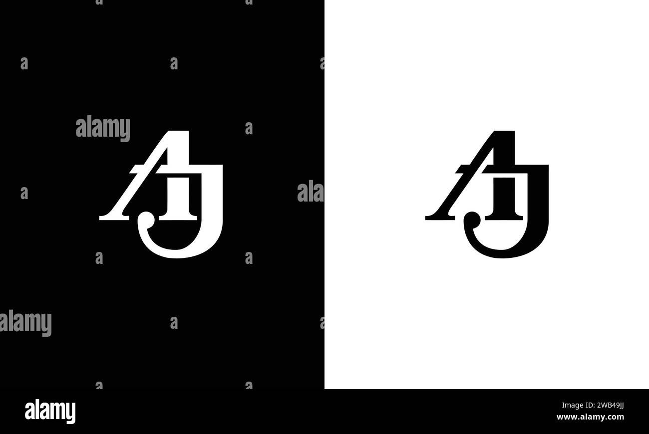 Aj tech logo Stock Vector Images - Alamy
