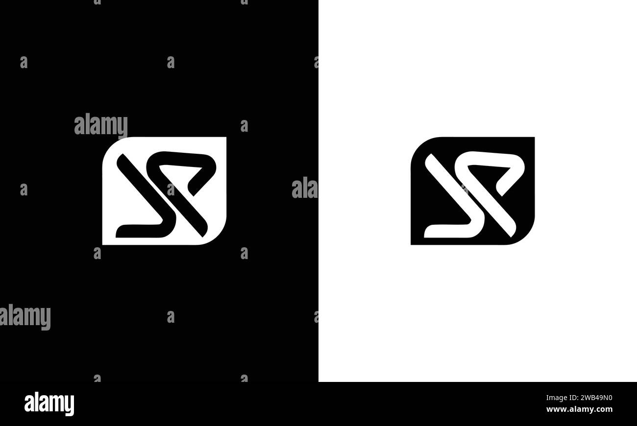 monogram JP logo design vector Stock Vector Image & Art - Alamy