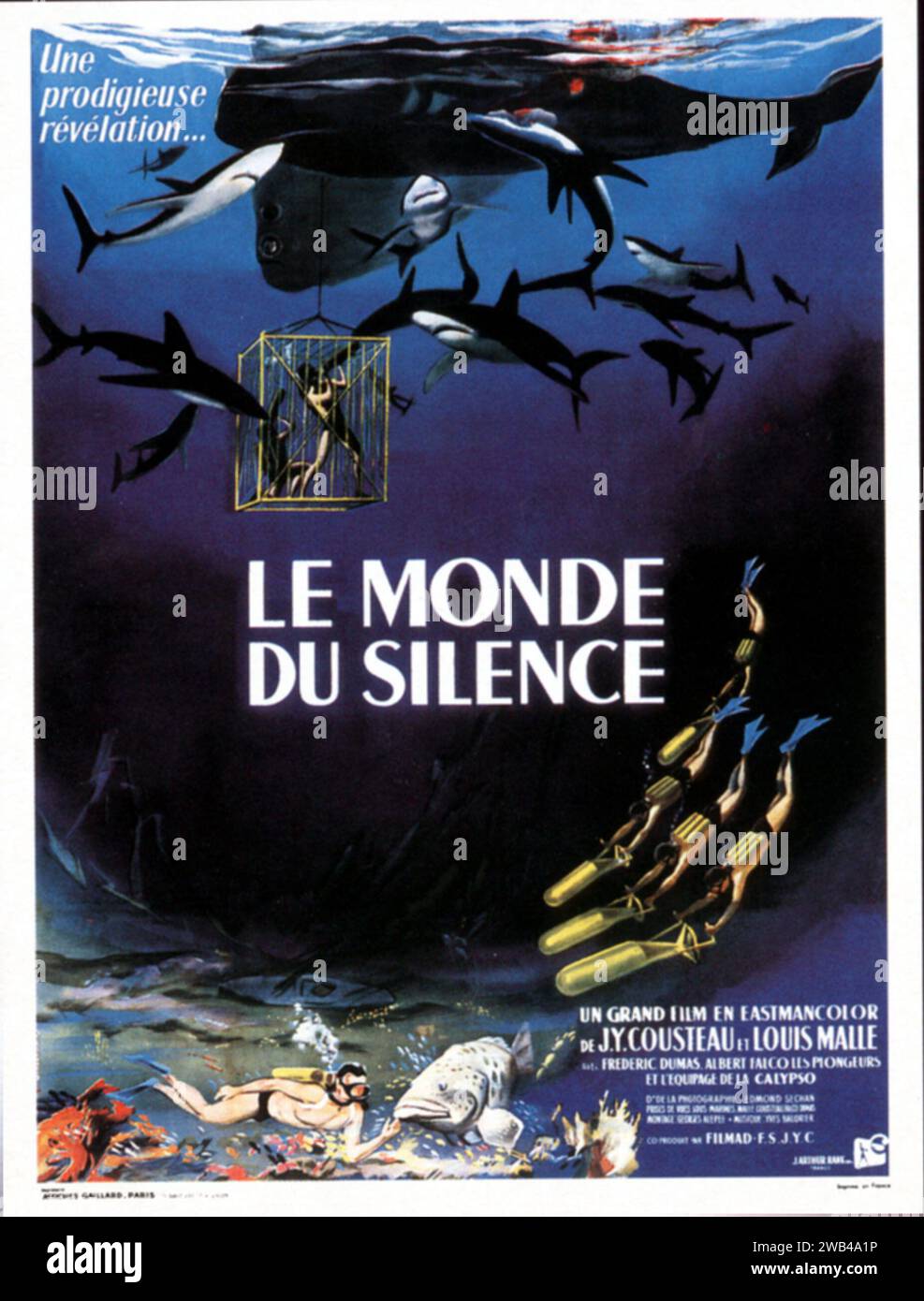 Jacques yves cousteau le monde hi-res stock photography and images - Alamy