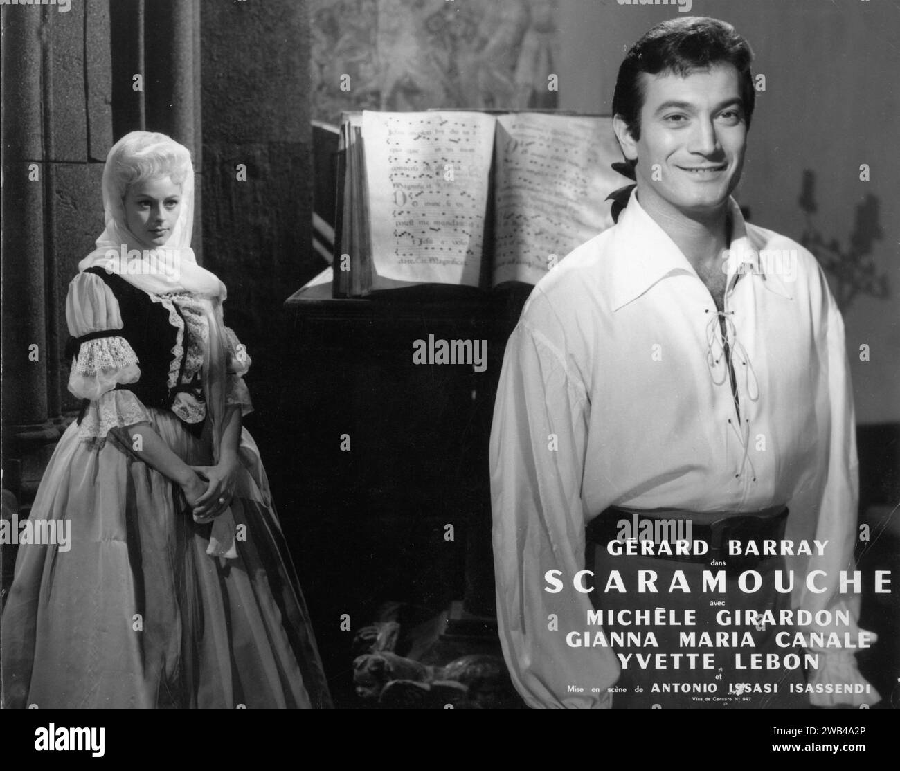 La máscara de Scaramouche The Adventures of Scaramouche Year: 1963 ...