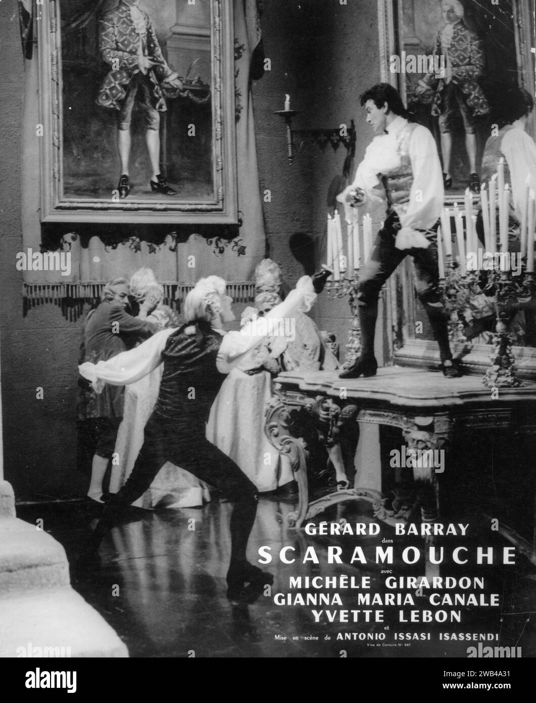 La máscara de Scaramouche The Adventures of Scaramouche Year: 1963 ...