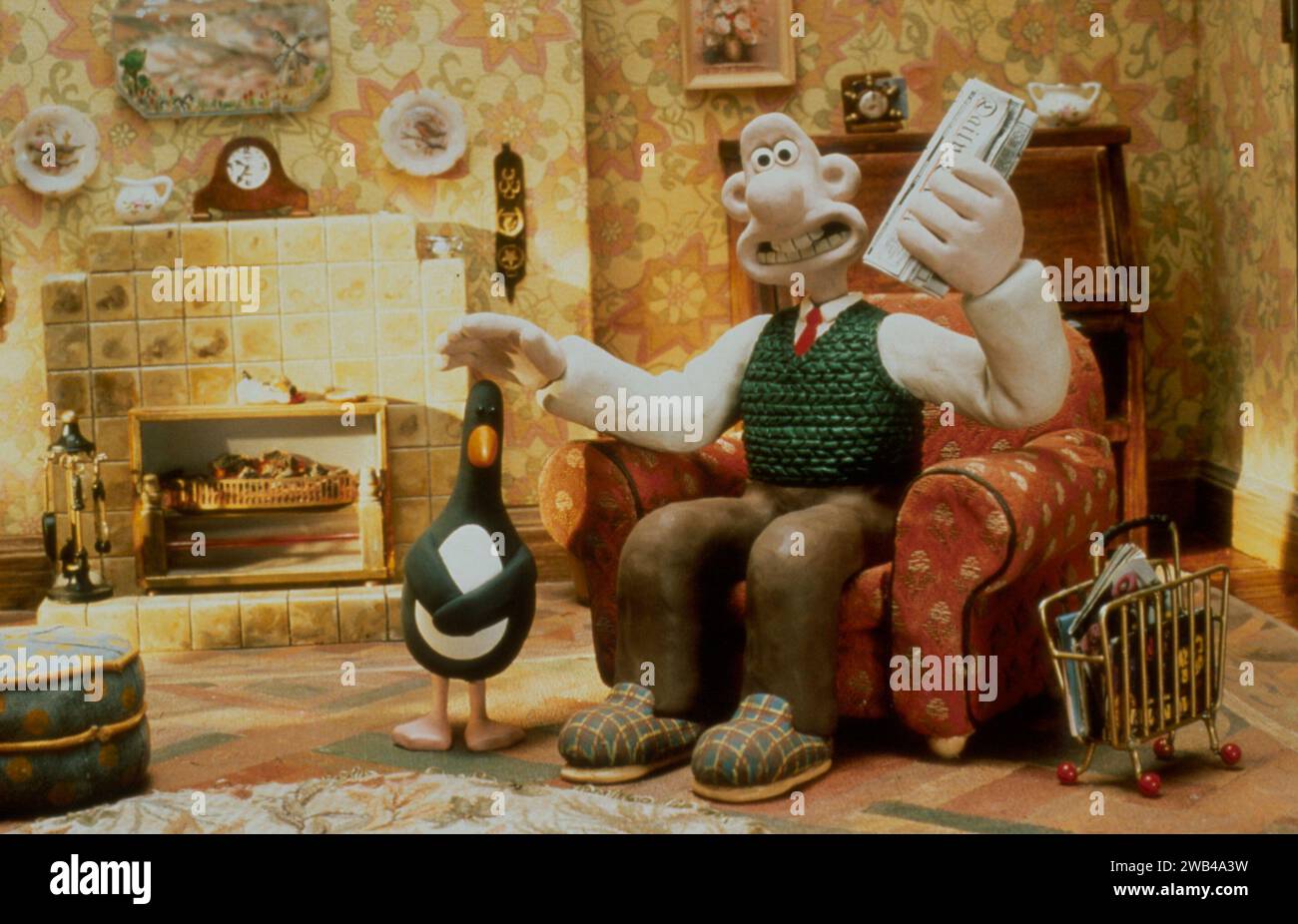 Wallace & Gromit: The Wrong Trousers Year: 1993 UK Director: Nick Park ...